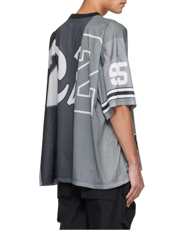 Amiri Mesh Crewneck T-shirt - Gray