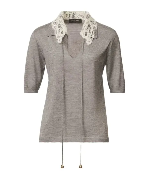Fabiana Filippi Short-sleeved T-shirt - Grey