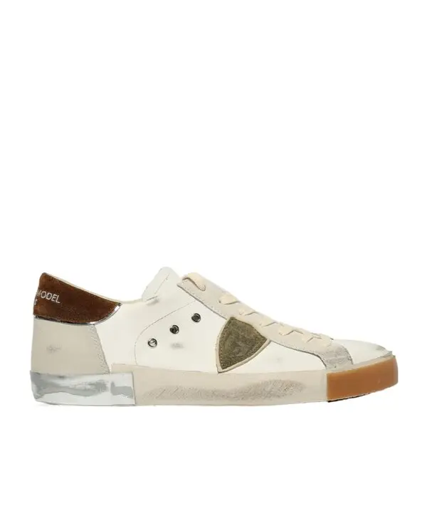 Philippe Model Lace-up Casual Sneakers - Nude