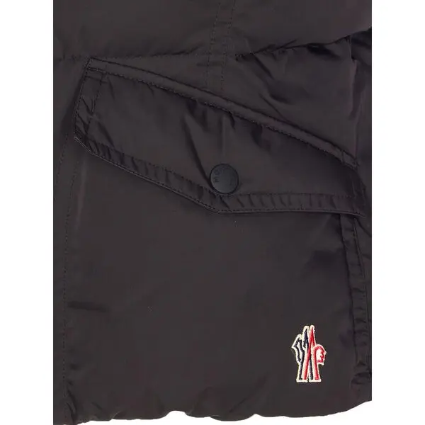 Moncler Hallaine Zip-up Gilet - Black