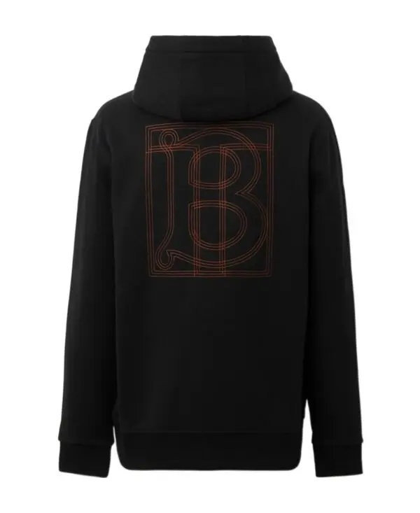 Burberry Embroidered Tb Monogram Hoodie