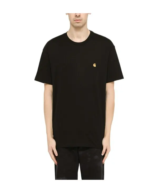 Carhartt Work In Progress Logo Detail T-shirt - Black