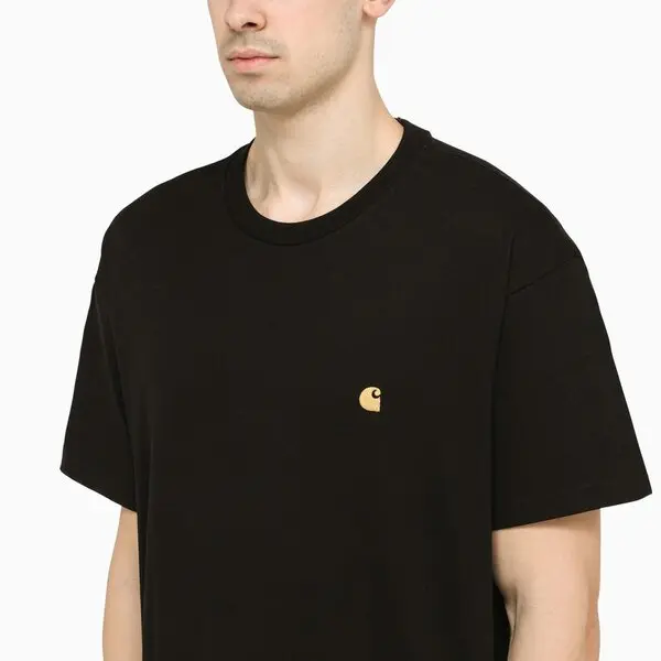 Carhartt Work In Progress Logo Detail T-shirt - Black