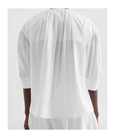 JIL SANDER Cotton Poplin Shirt - White