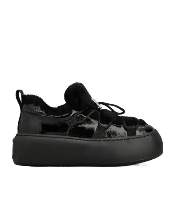 ROGER VIVIER Viv' Up Sneakers With Crystal Buckle
