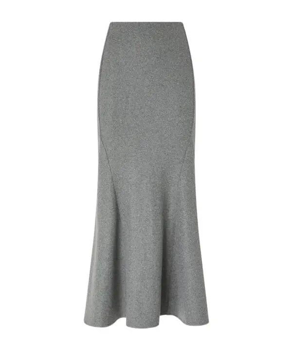 Pinko Flared Midi Skirt - Gray