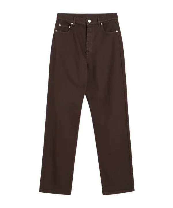 BY MALENE BIRGER Chicago Wide-leg Jeans - Chocolate