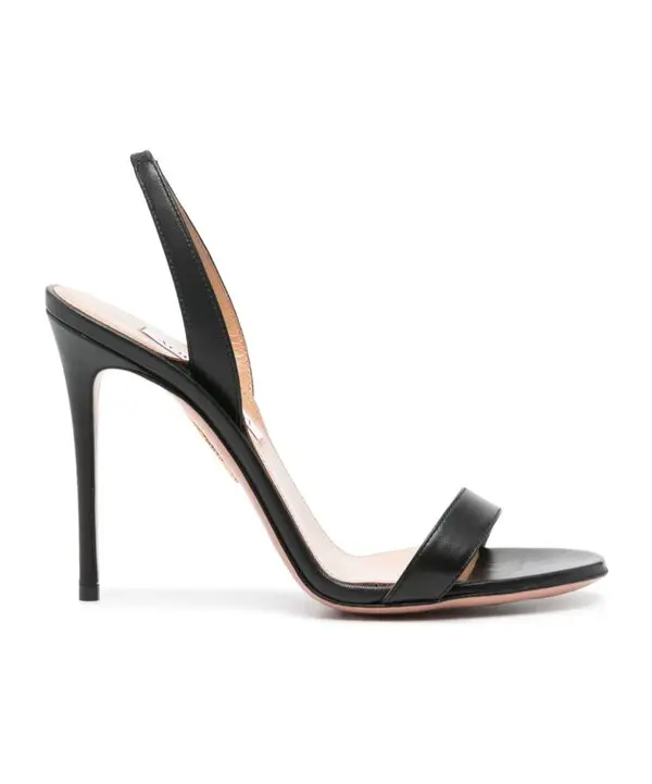 AQUAZZURA So Nude 85mm Stiletto Sandals