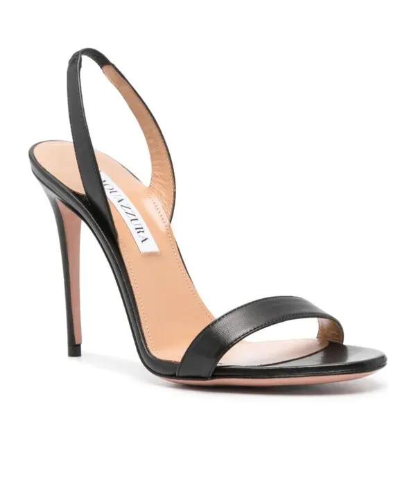 AQUAZZURA So Nude 85mm Stiletto Sandals