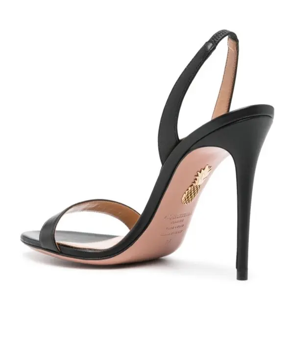 AQUAZZURA So Nude 85mm Stiletto Sandals