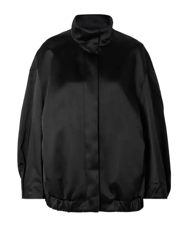 Dries Van Noten Oversized Bomber Jacket - Black
