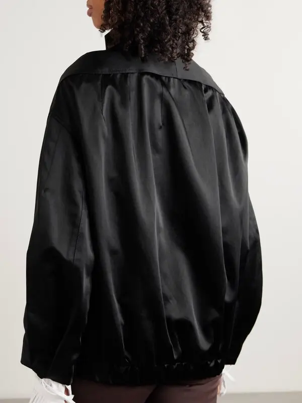 Dries Van Noten Oversized Bomber Jacket - Black