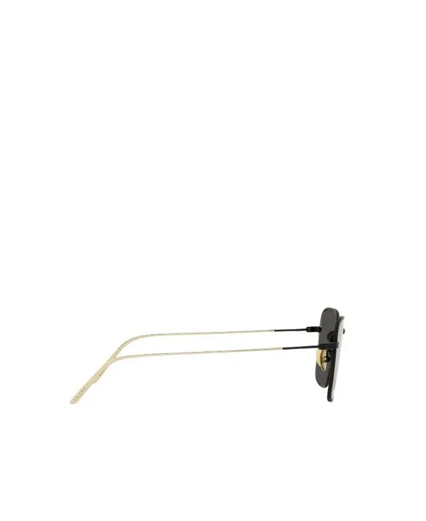 Prada Square Frame Sunglasses With Golden Logo