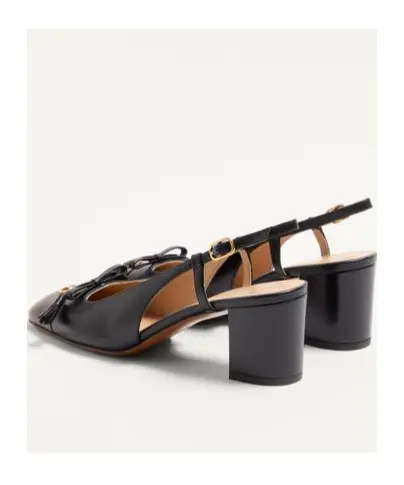 Valentino Garavani Slingback Pumps With Bow Detailing