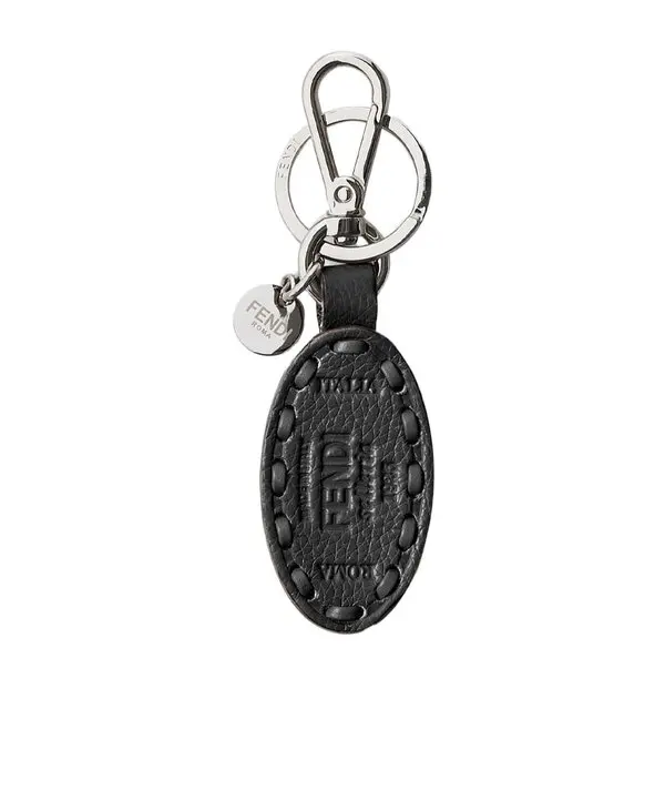 Fendi Selleria Key Ring - Black