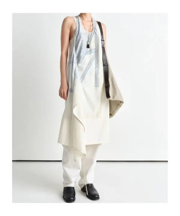 LEMAIRE Flag Shoulder Bag - Linen