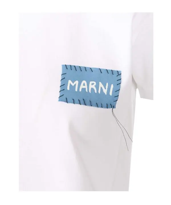 Marni Embroidered Camellia T-shirt