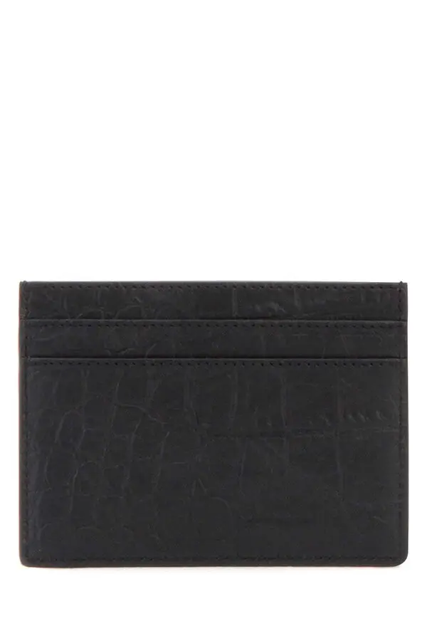 Saint Laurent Logo Plaque Cardholder
