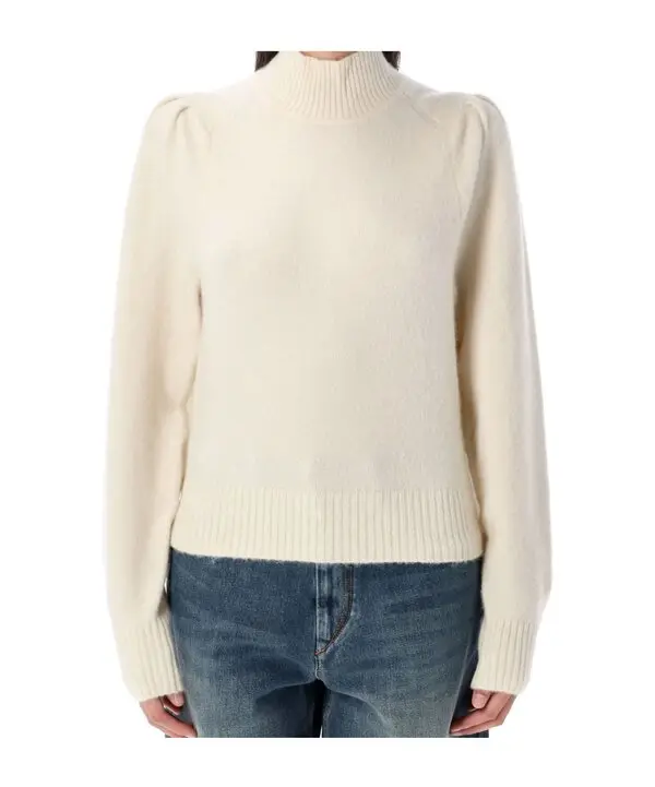 Isabel Marant Étoile Turtleneck Puff-sleeve Jumper