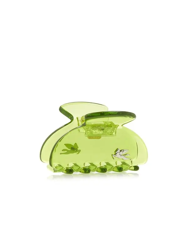 Etro Logo Hair Claw Clip - Green