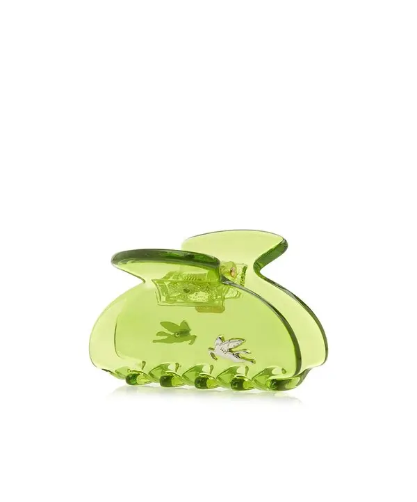 Etro Logo Hair Claw Clip - Green