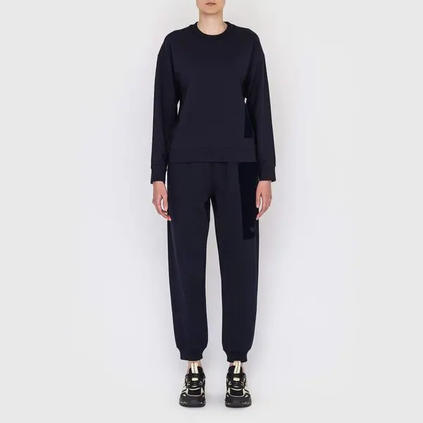Emporio Armani Round Neck Long Sleeve Sweater