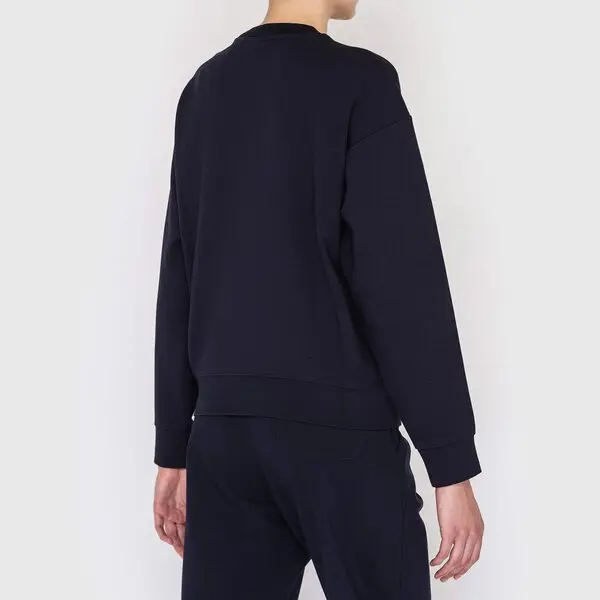 Emporio Armani Round Neck Long Sleeve Sweater