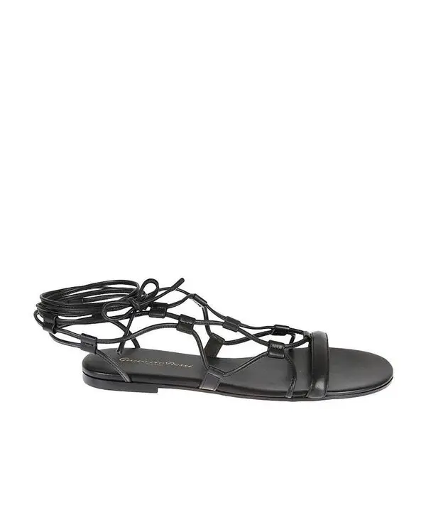 GIANVITO ROSSI Strappy Flat Sandals