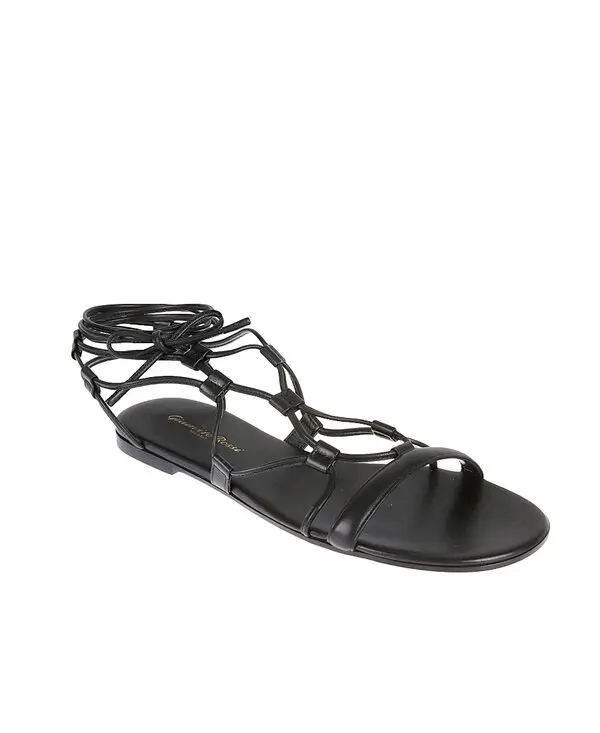 GIANVITO ROSSI Strappy Flat Sandals