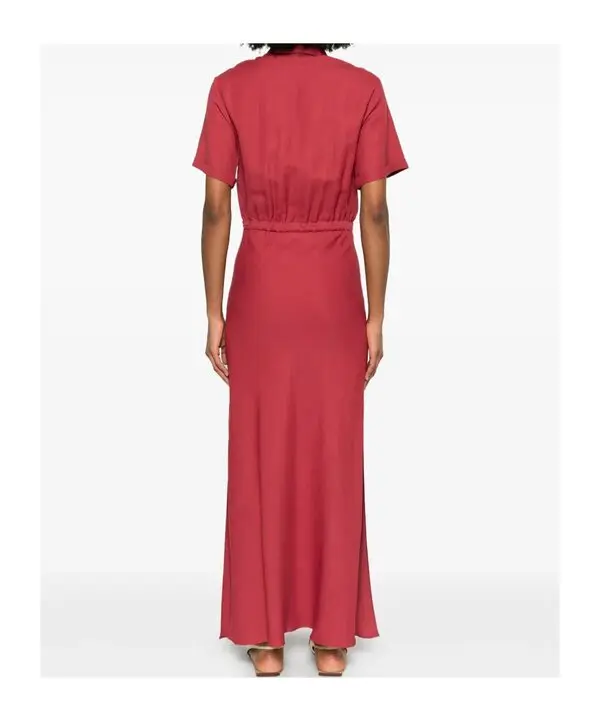 Brunello Cucinelli Drawstring Waist Maxi Dress
