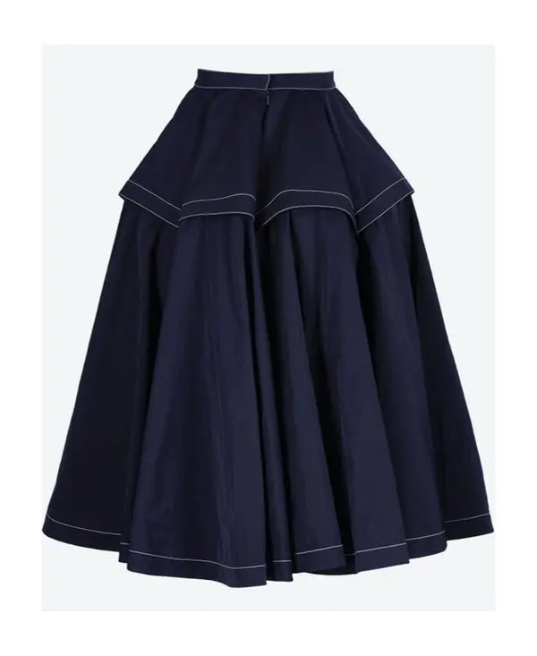 Bottega Veneta Tech A-line Skirt