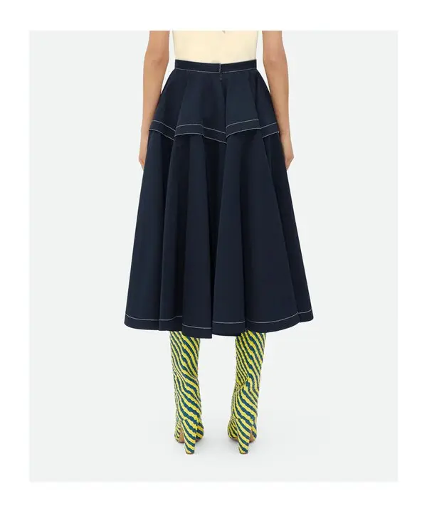 Bottega Veneta Tech A-line Skirt
