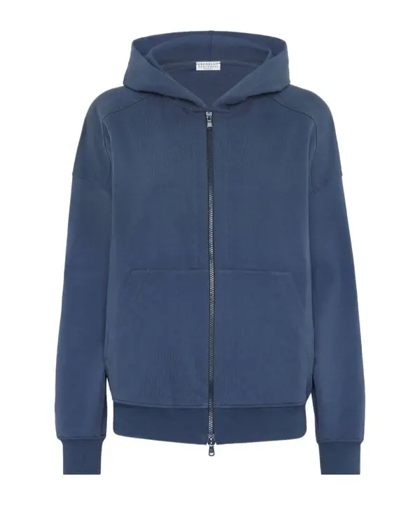 Brunello Cucinelli Monili Embellished Hoodie