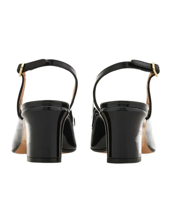 FERRAGAMO Vara Bow Slingback Heeled Pumps