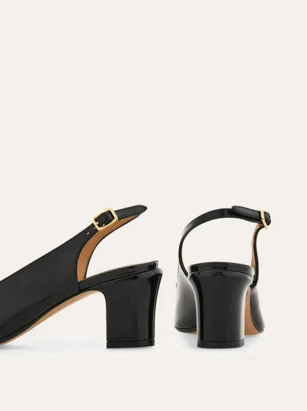 FERRAGAMO Vara Bow Slingback Heeled Pumps