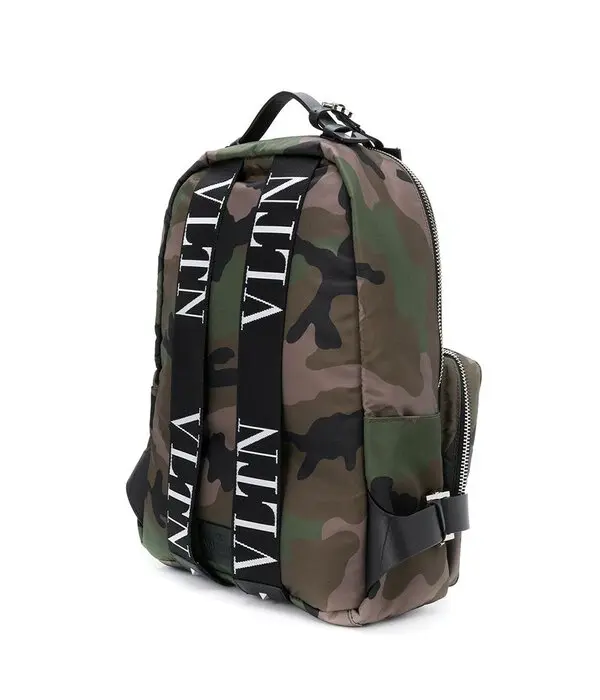 Valentino Garavani Camouflage Pattern Backpack