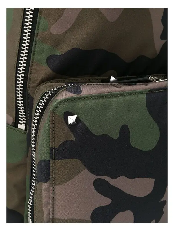 Valentino Garavani Camouflage Pattern Backpack