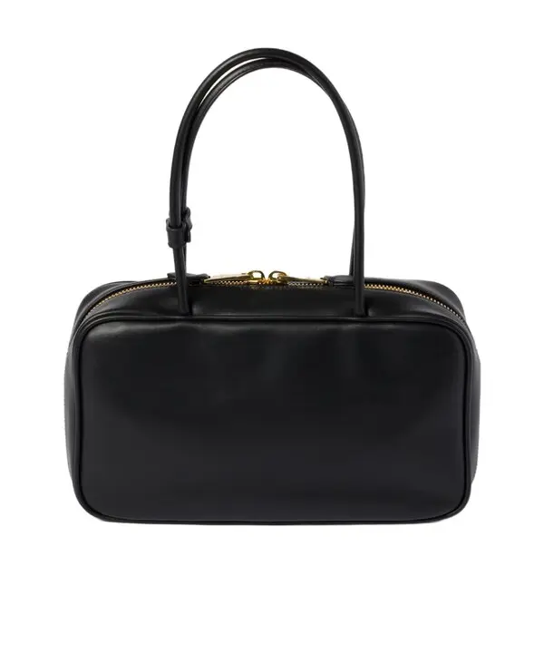 Miu Miu Beau Leather Top Handle Bag - Black