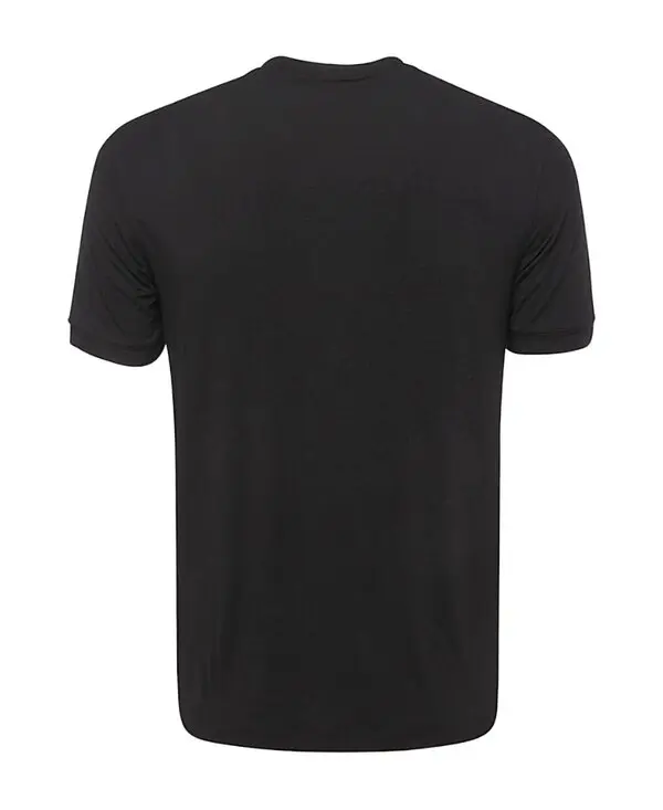 Giorgio Armani Logo Embroidered Crewneck T-shirt