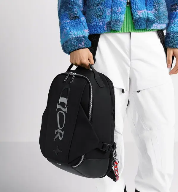 Dior Lewis Hamilton Zipped Backpack - Black