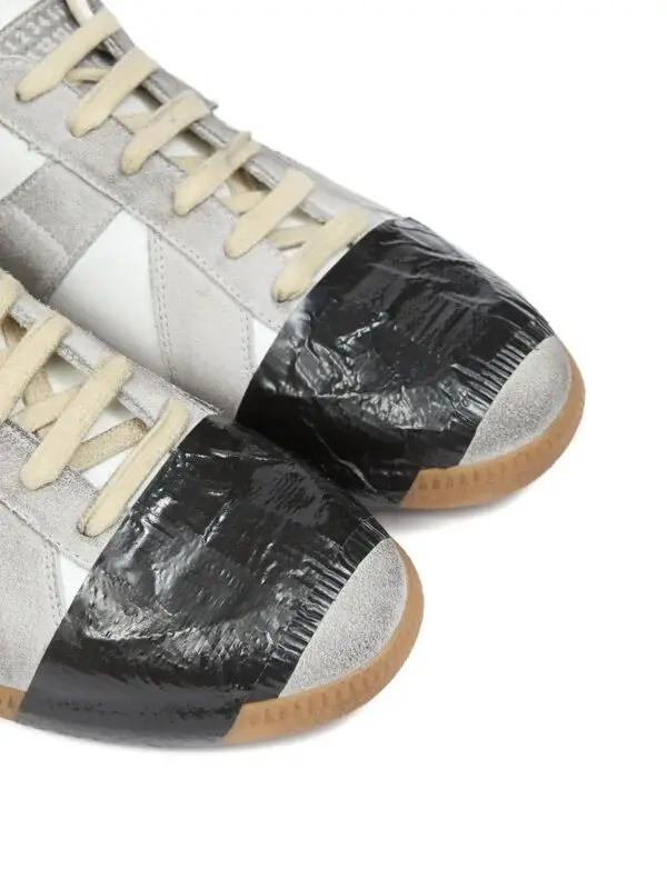 MAISON MARGIELA Panelled Lace-up Sneakers - Multicolor