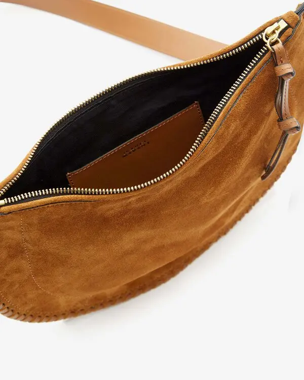 Isabel Marant Étoile Oskan Zipped Crossbody Bag - Cognac