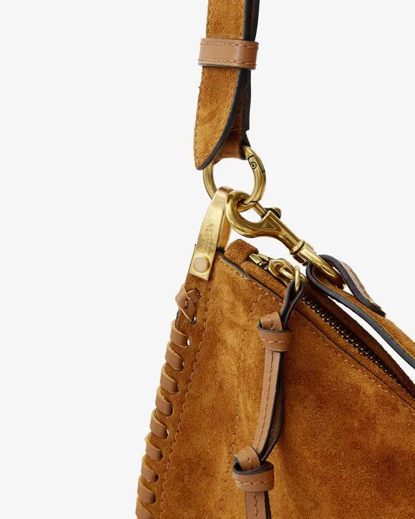 Isabel Marant Étoile Oskan Zipped Crossbody Bag - Cognac