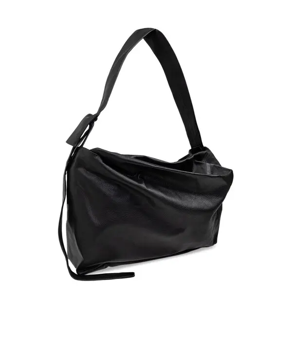 Yohji Yamamoto Puff Leather Shoulder Bag