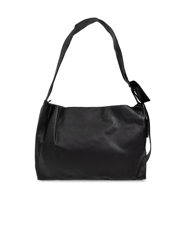 Yohji Yamamoto Puff Leather Shoulder Bag
