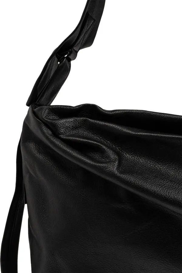 Yohji Yamamoto Puff Leather Shoulder Bag