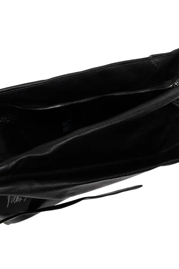 Yohji Yamamoto Puff Leather Shoulder Bag