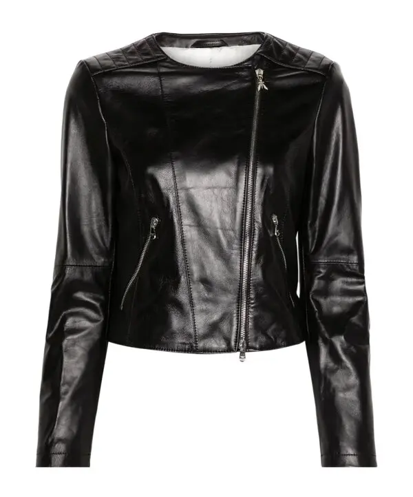 Patrizia Pepe Asymmetrical Zip Jacket