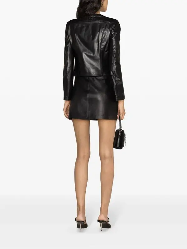 Patrizia Pepe Asymmetrical Zip Jacket