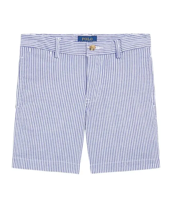 Polo Ralph Lauren Striped Stretch-cotton Shorts